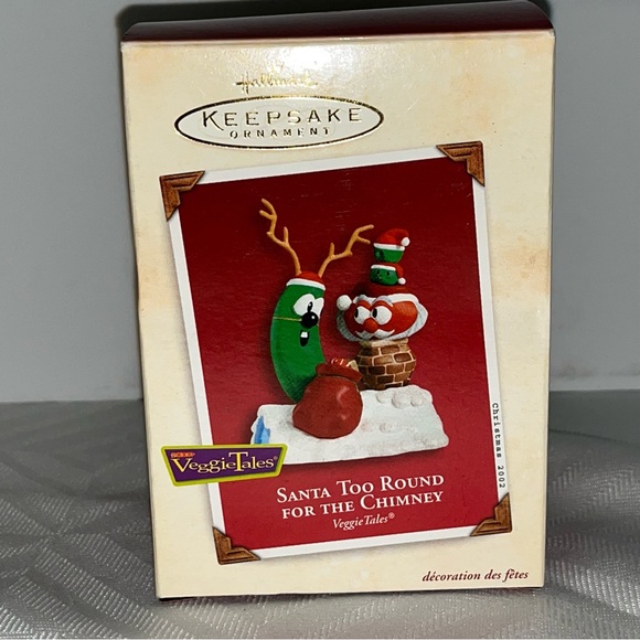 Hallmark | Holiday | 202 Hallmark Santa Too Round For The Chimney ...